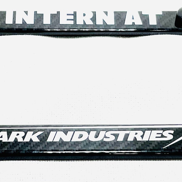 Iron Man License Plate Frame - Etsy