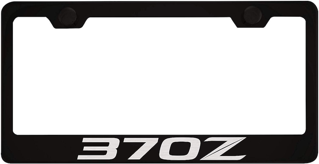 Nissan Mirror Chrome Stainless Steel Front License Plate Frame With ...