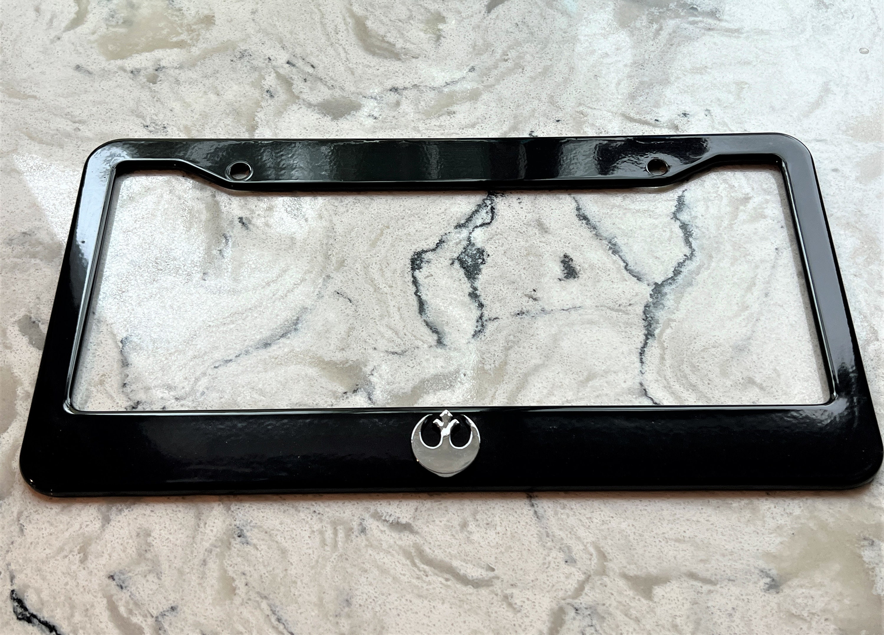 Boba fett license plate frame store