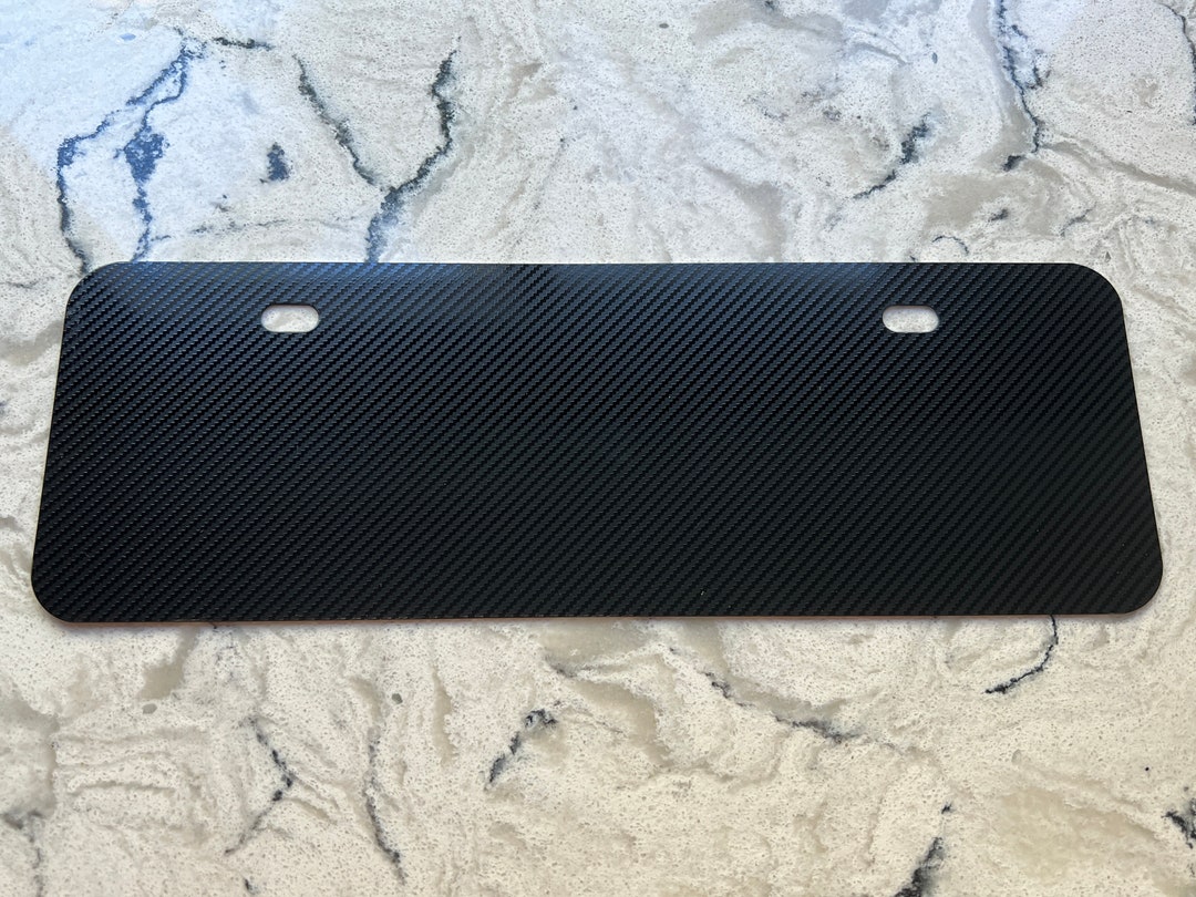 3D German Germany Carbon Fiber Stainless Steel Front License Plate With ...
