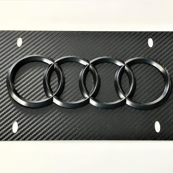 Audi Rings License - Etsy