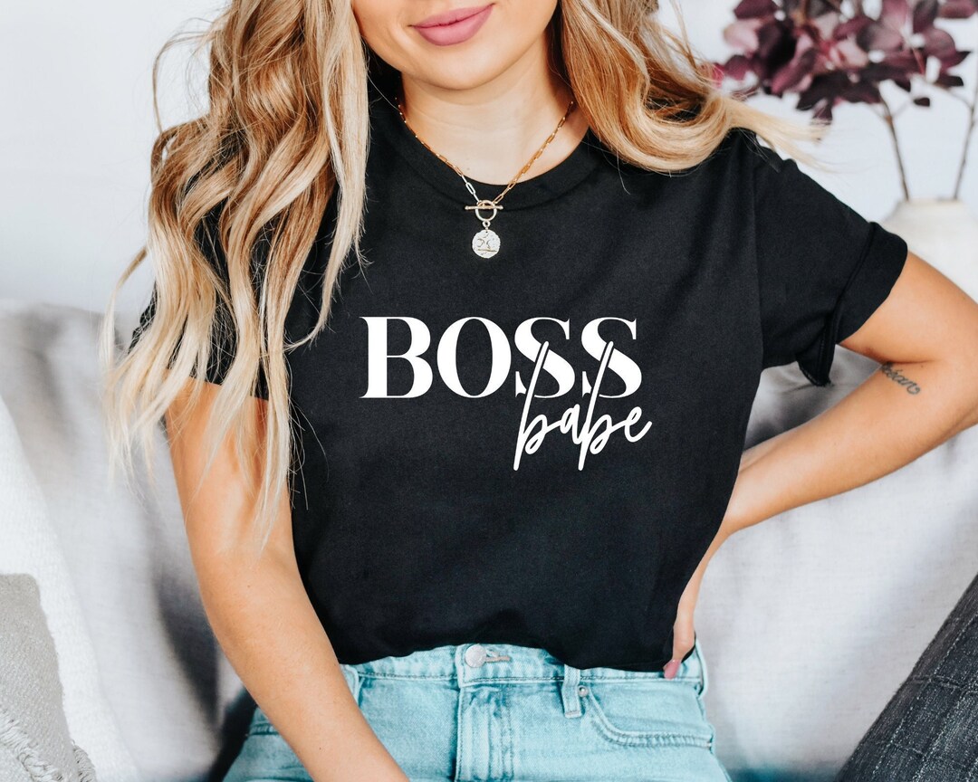 Boss Babe T-shirts, Womens Girl Boss Shirt, Mothers Day Gift for Her ...