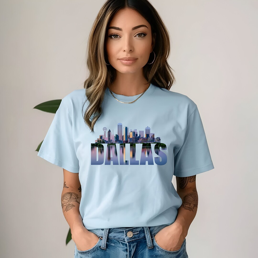 Comfort Colors Dallas Shirt, Dallas Fan Crewneck Shirt, Distressed ...