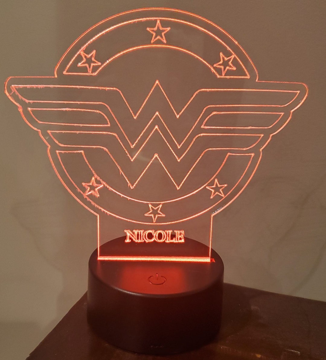 Wonder Woman LED Sign - Etsy