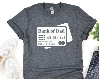 Bank of Dad Shirt - Etsy