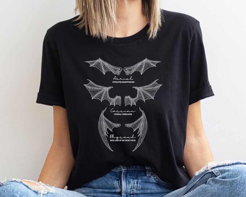 Acotar Bat Boys Shirtthe Night Court Shirt Illyrians of the - Etsy