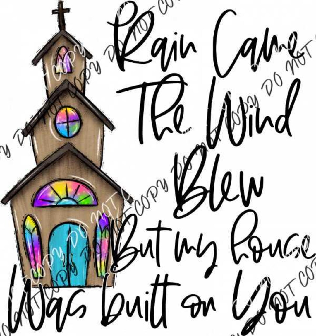 My House Was Built on You DTF Transfer - Etsy