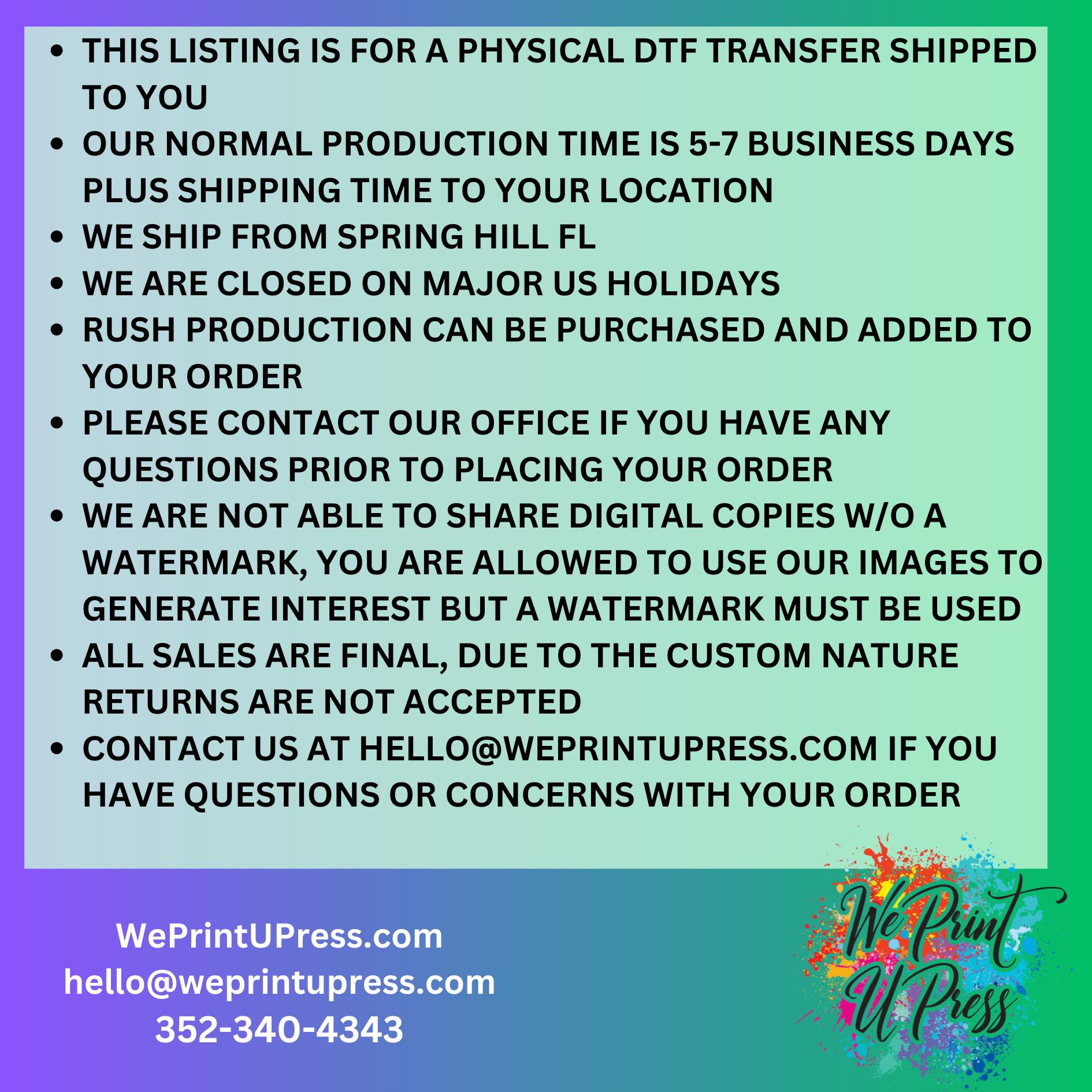 St. Nick's World Tour One Night Only DTF Transfer - Etsy