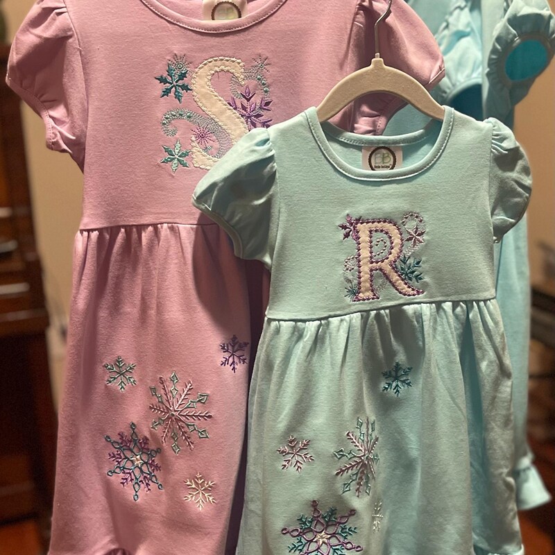 Girls Applique Dress - Etsy