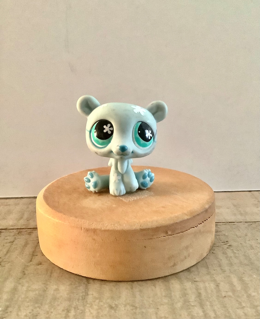 LPS Authentic Polar Bear Number 646 Vintage Hasbro Toy - Etsy