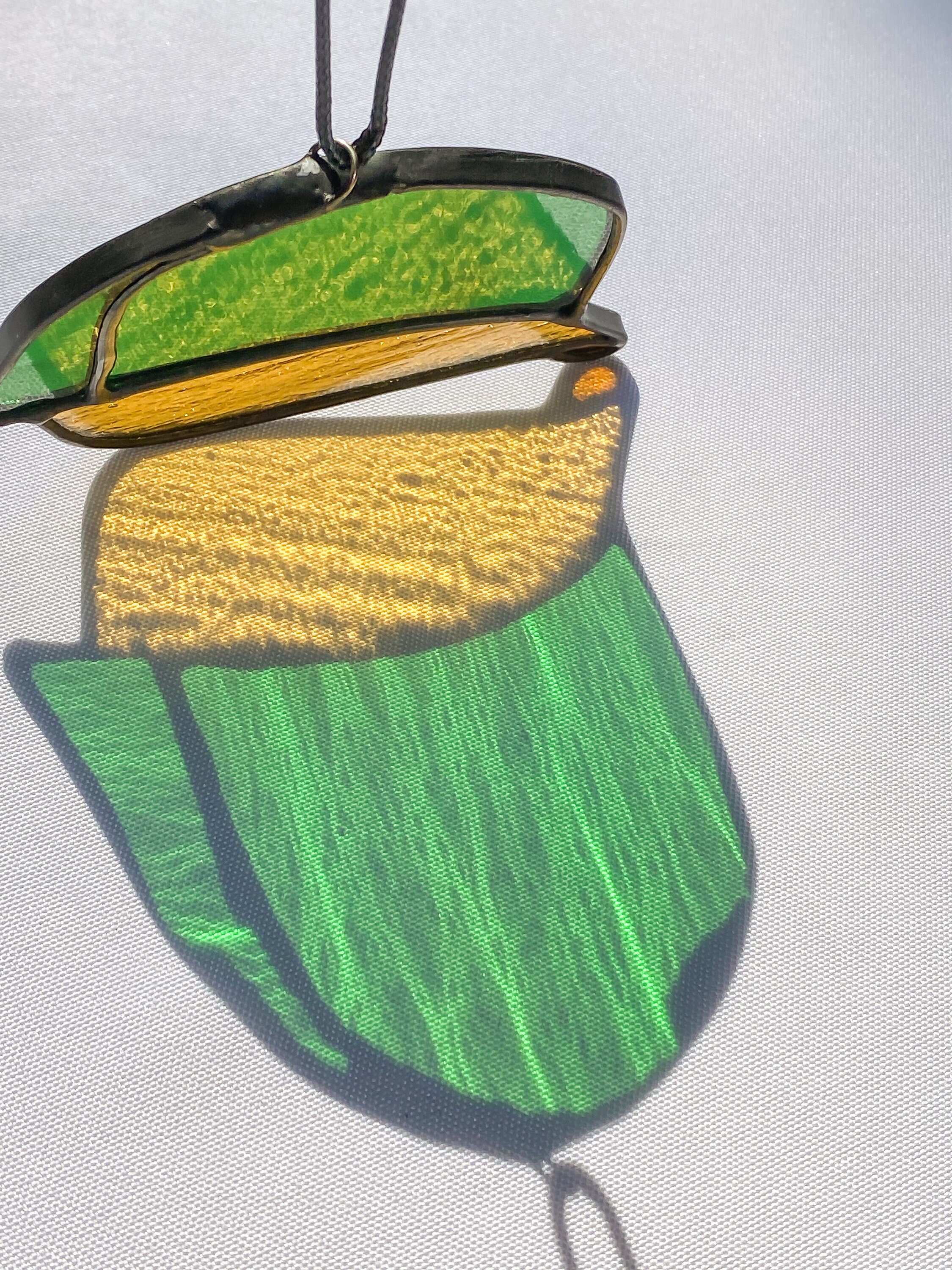 Baseball Cap Suncatcher, Stained Glass Art, Glass Suncatcher - Etsy