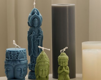 Buddha Candle Mold - Etsy