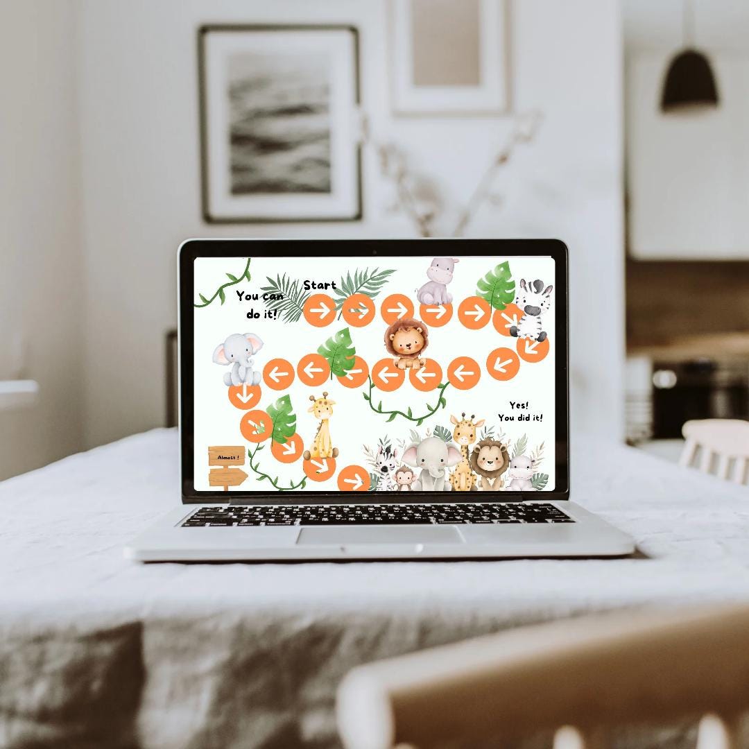 Potty Training Zoo Image. Children - Etsy