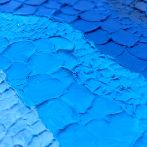 Blue Sea Texture Painting, Blue Tones Texture Artwork, Sea Colour Home ...