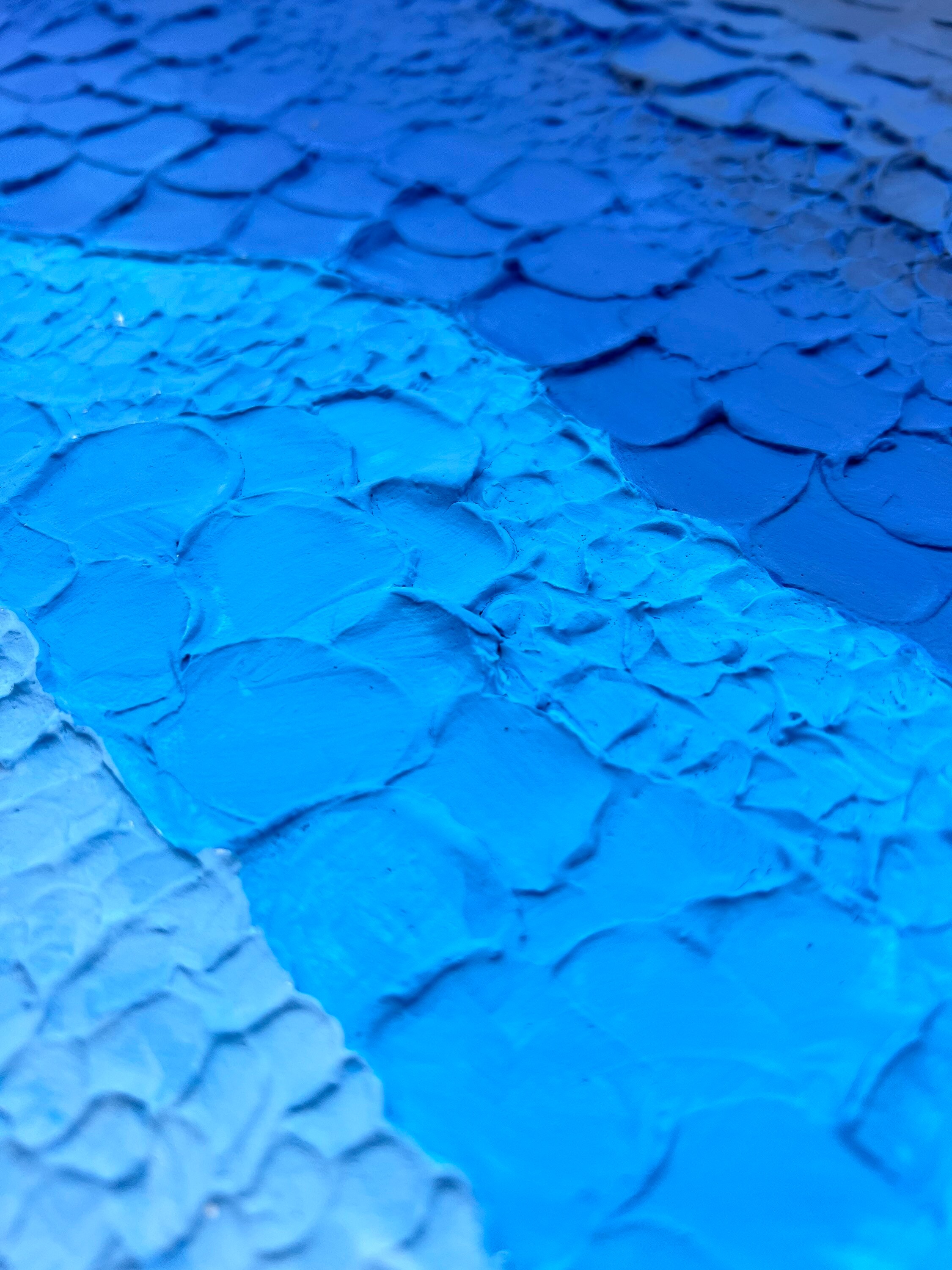 Blue Sea Texture Painting, Blue Tones Texture Artwork, Sea Colour Home ...