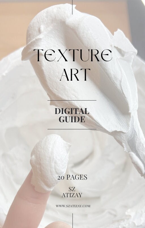 Texture Wall Art Guide, Inexpensive Texture Guide, Texture Art Workshop, DIY Texture Paste ...