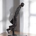 Minimalist Metal Character Sculpture, Abstract Figurines, Desktop ...