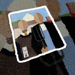 AMERICAN GOTHIC RUG / Handmade Artwork Rug, Different Sizes, Tufted ...