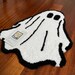 HALLOWEEN GHOST RUG / Different Sizes Tufted White Ghost Rug - Etsy