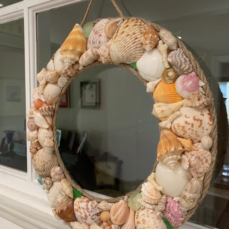 Seashell Wreath - Etsy