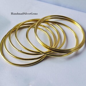 7 Set off Bangles, Handmade Bangles, Stacking Bangles, Jewelry for ...