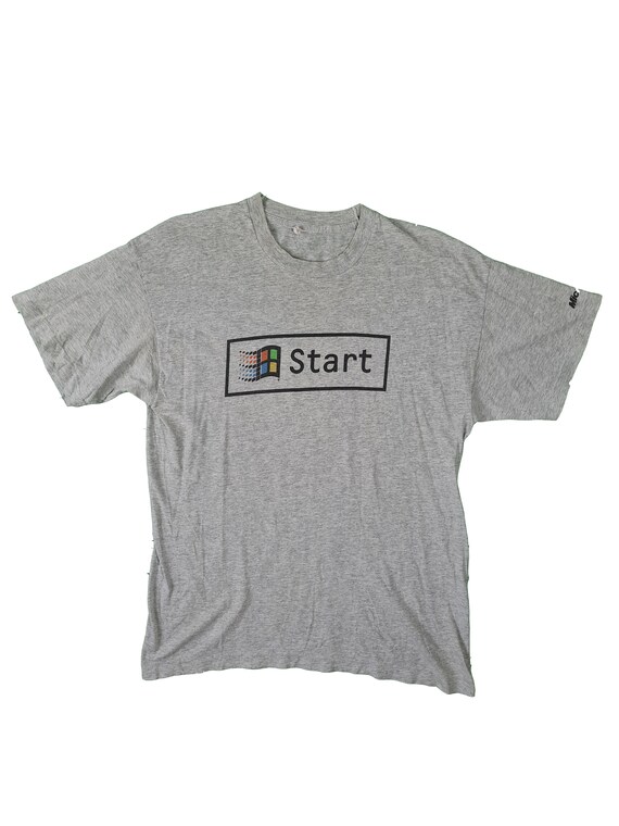 Rare Vintage Single Stitched Windows 95 Shirt Tee - Gem