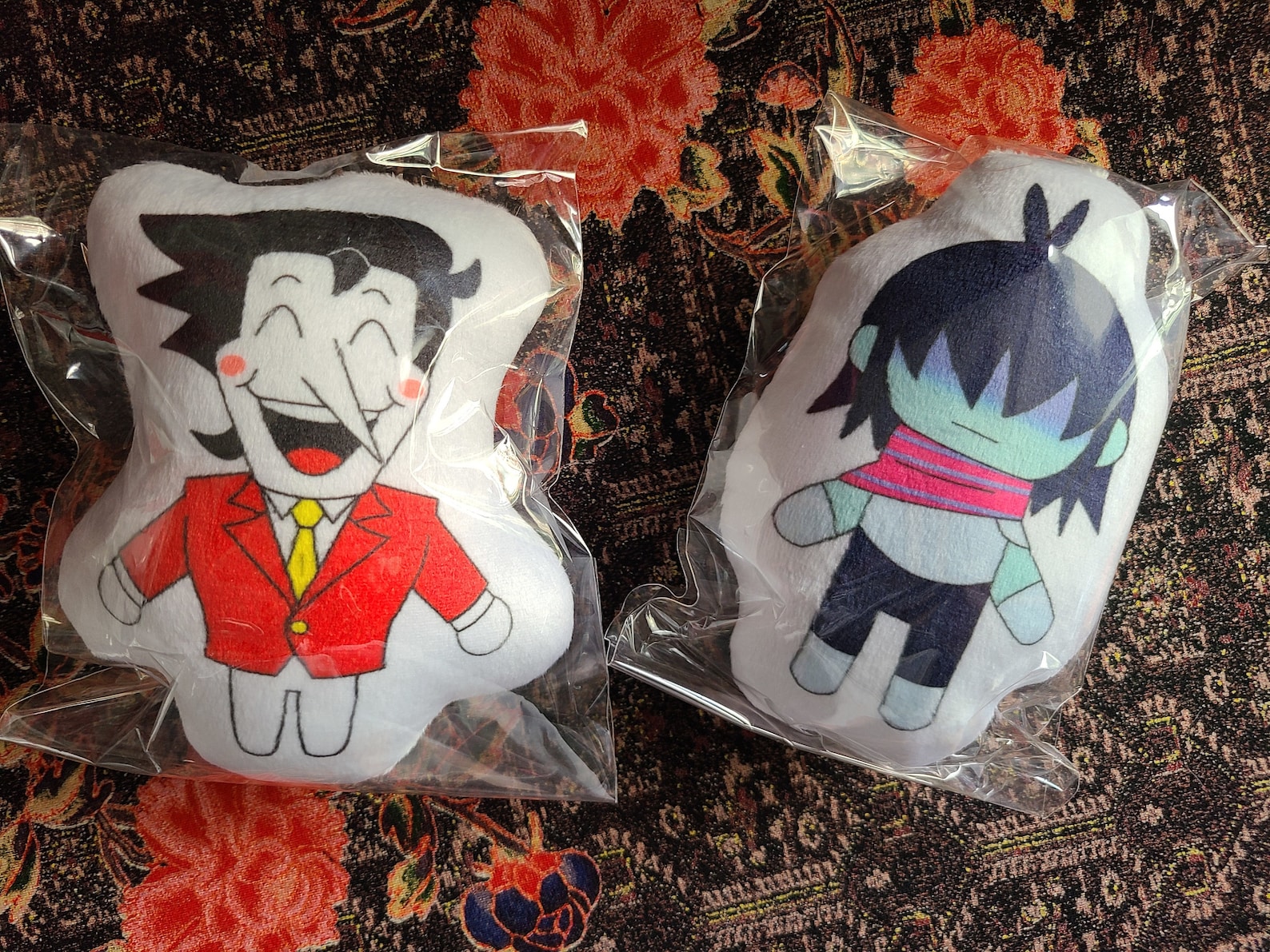 Big Shot Spamton & Kris Plush Keychains - Etsy