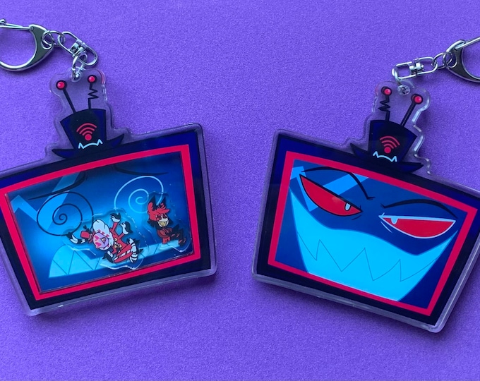 Hazbin Hotel Vox Shaker Charm - Etsy