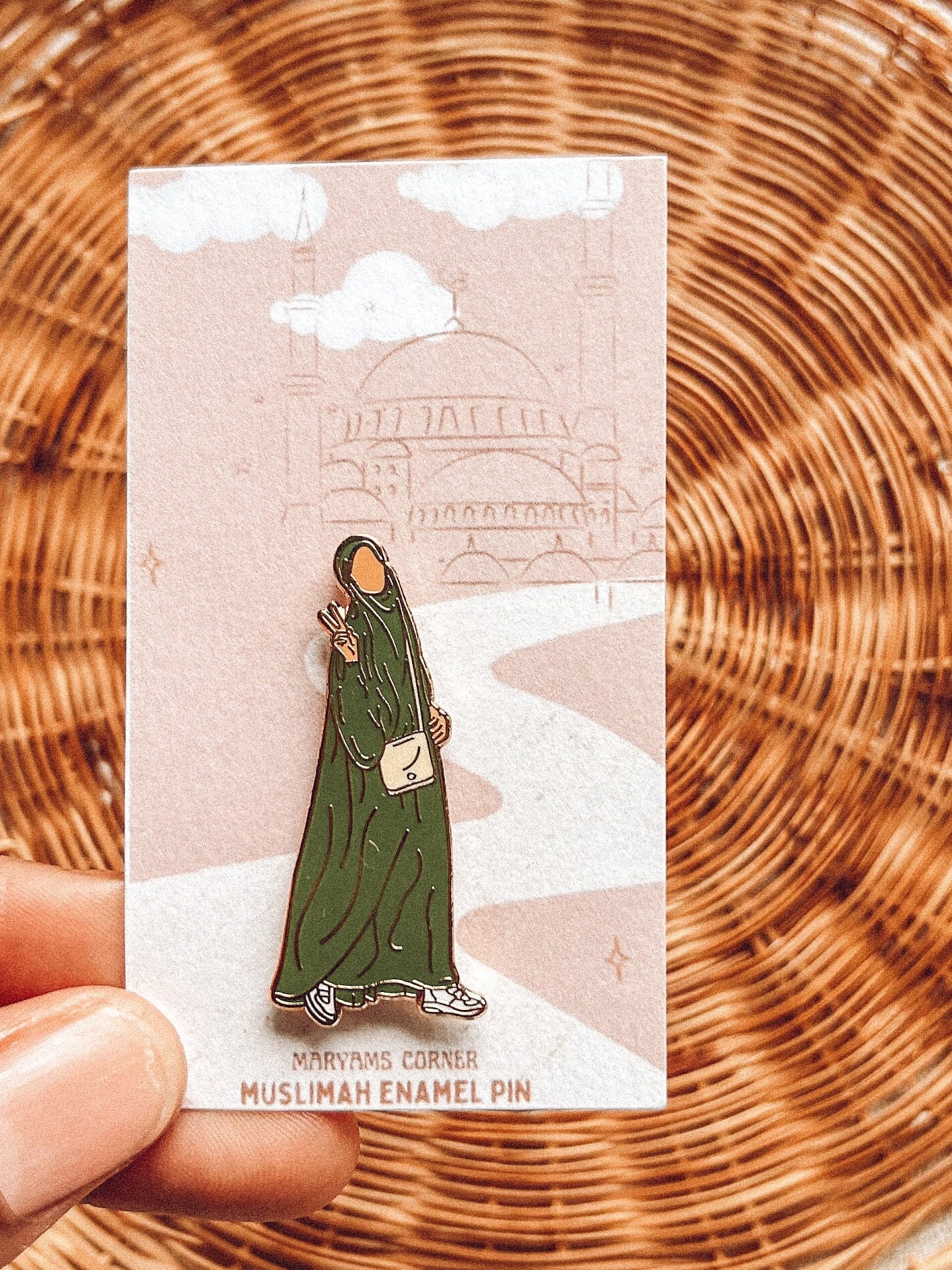 Hijabi Enamel Pin Hijabi Enamel Pin Islamic Pins Enamel - Etsy