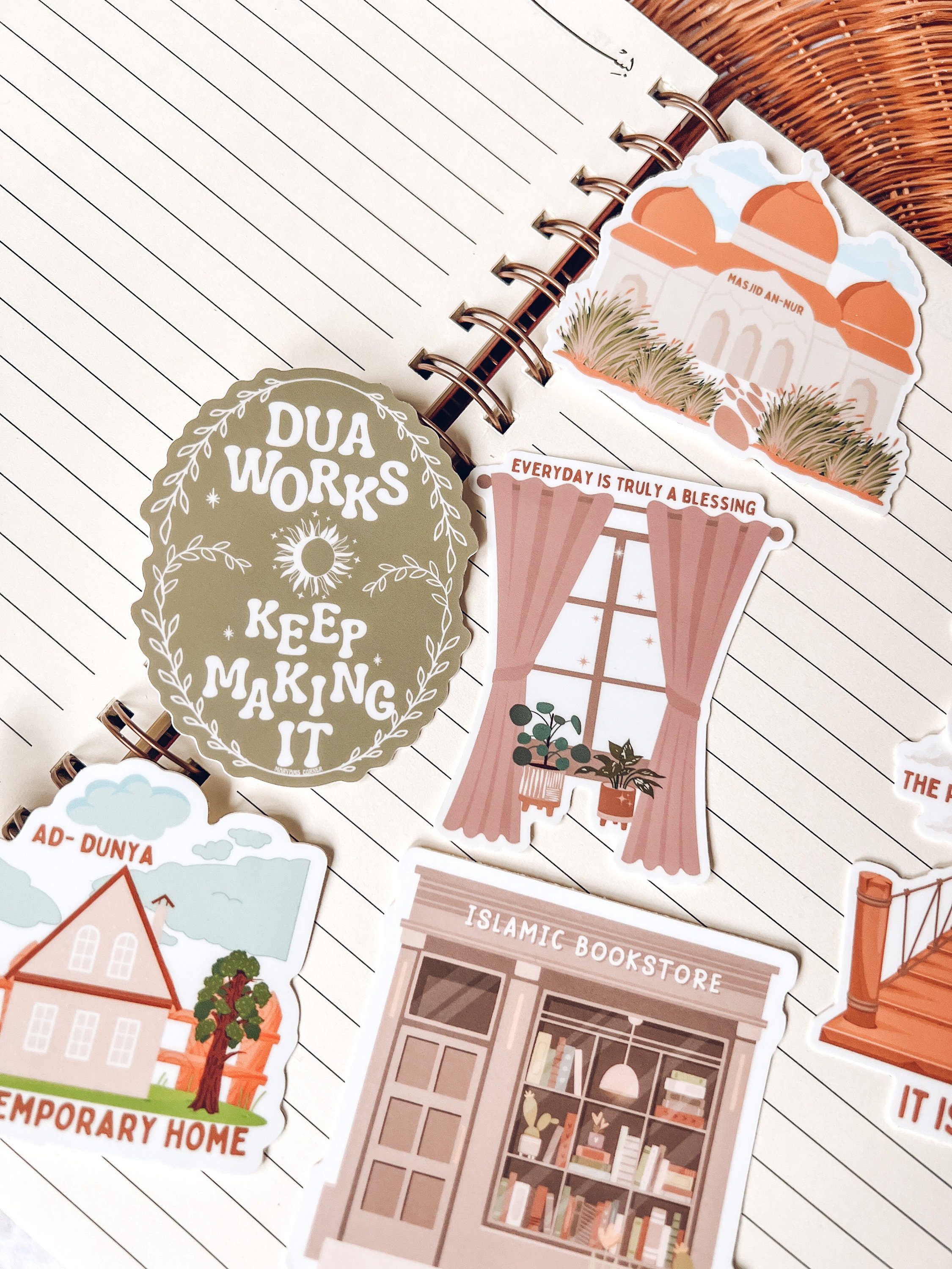 Masjid Sticker Islamic Sticker Hijabi Sticker Quran - Etsy