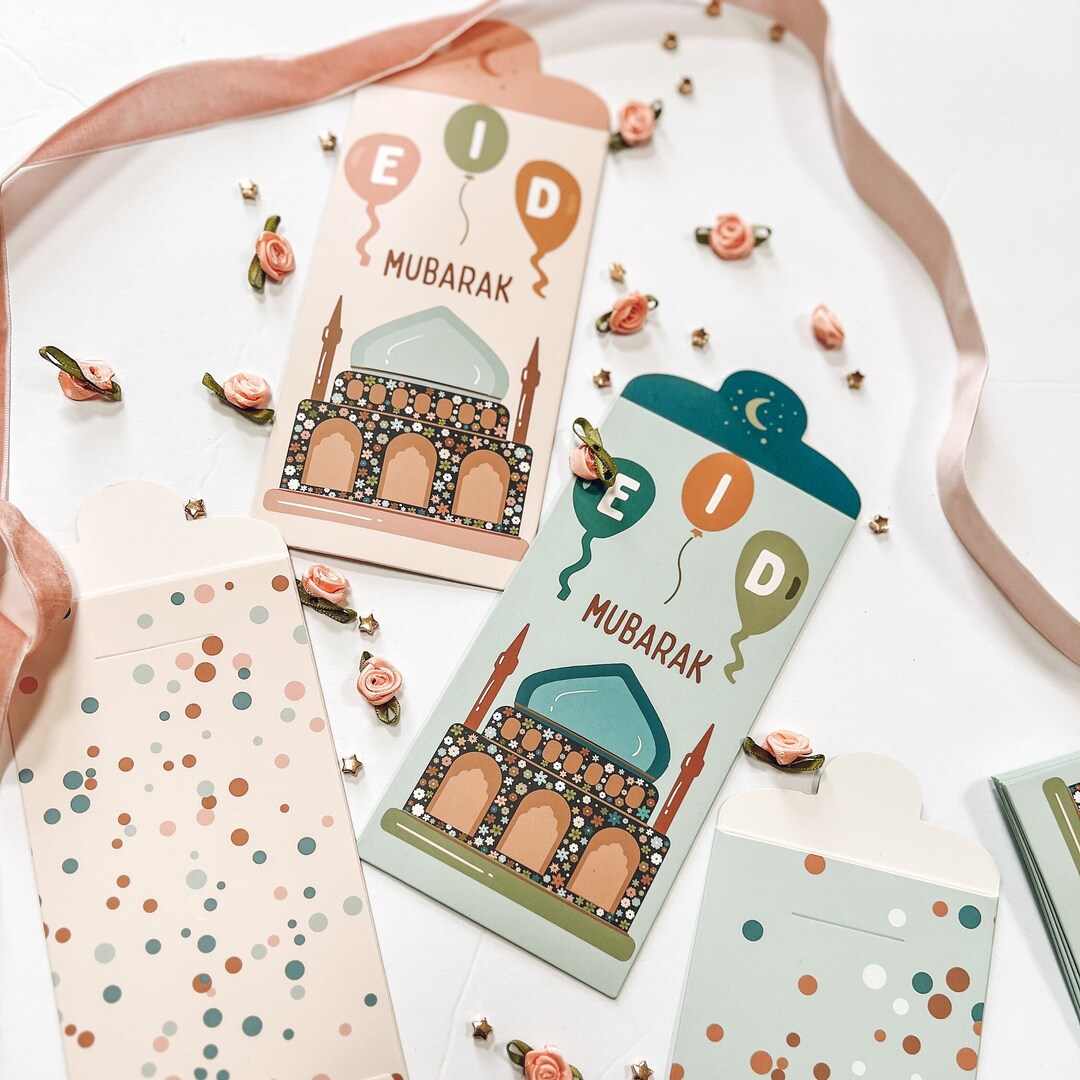 Eid Envelopes, Eid Money Envelopes, Eidi Envelopes, Eid Gifts, Eidi ...