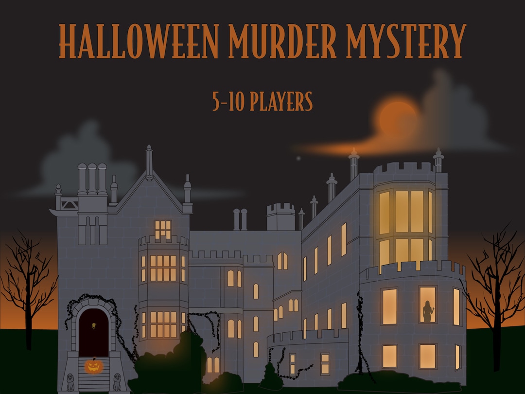 Halloween Murder Mystery | Halloween Party Game | 5-10 Players | Death ...