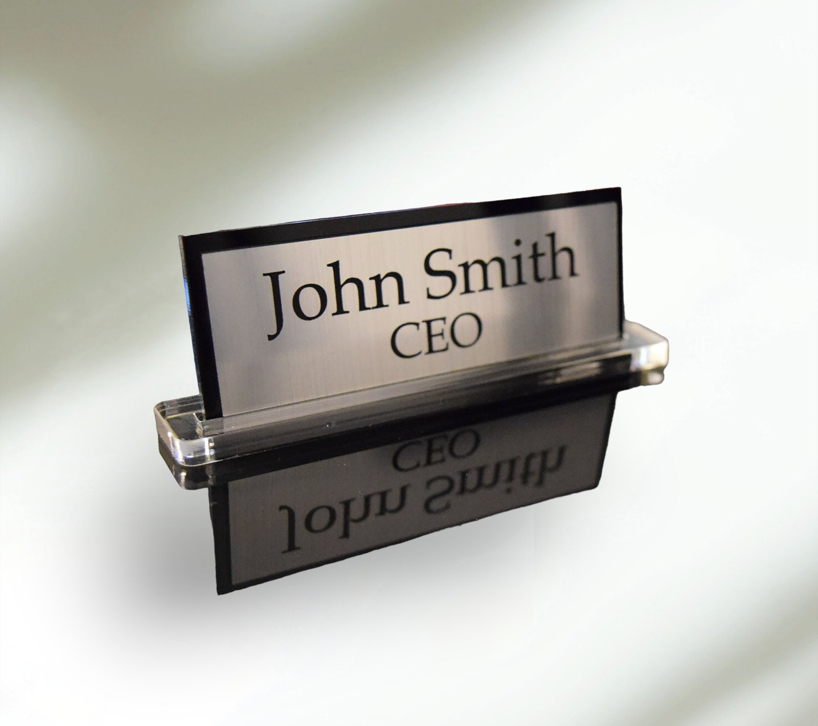 Custom Desk Name Plate | Desk Plaque | Office Executive Desk Sign ...