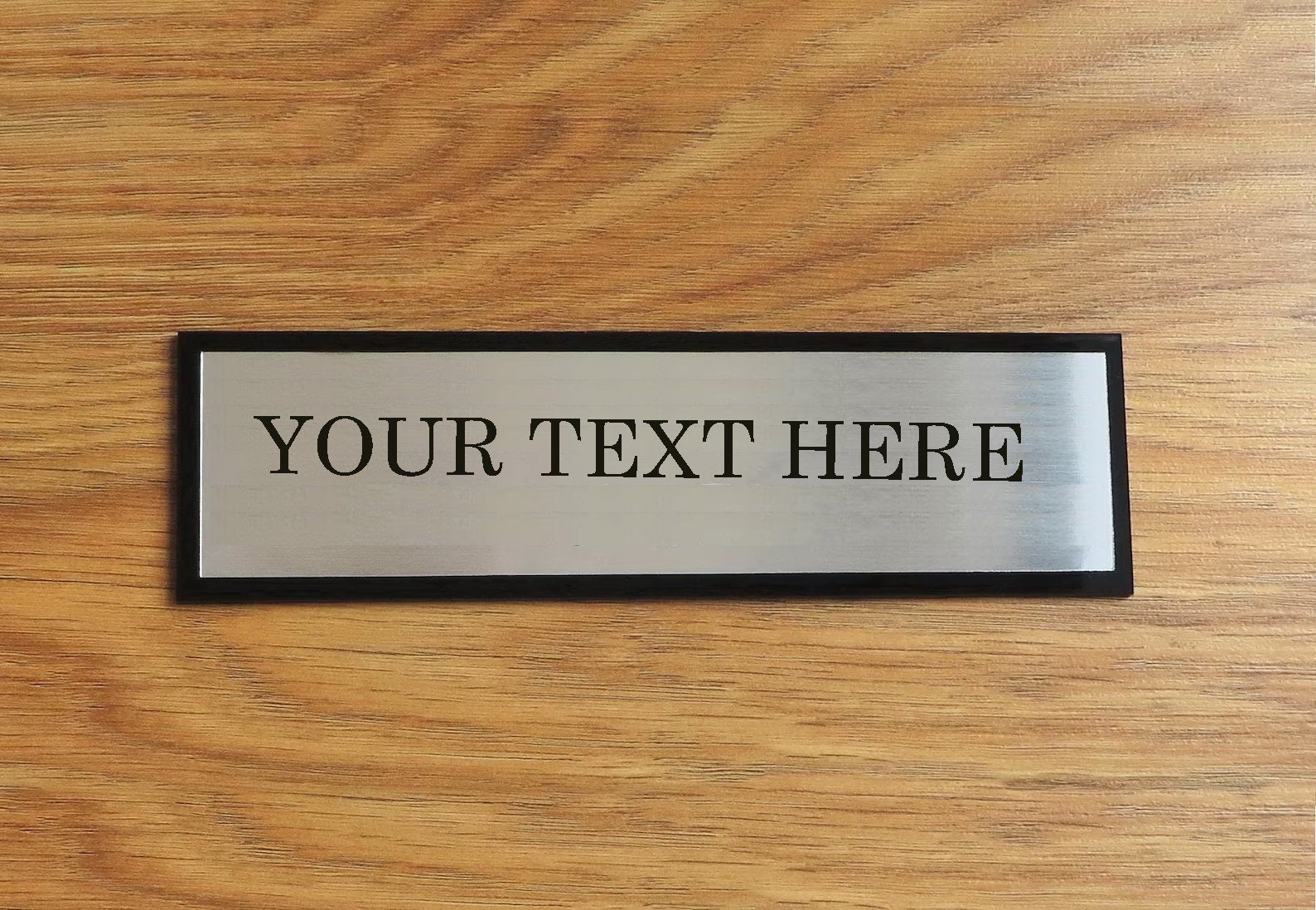Personalized Acrylic Door Sign for Office | Wall Name Plate With ...