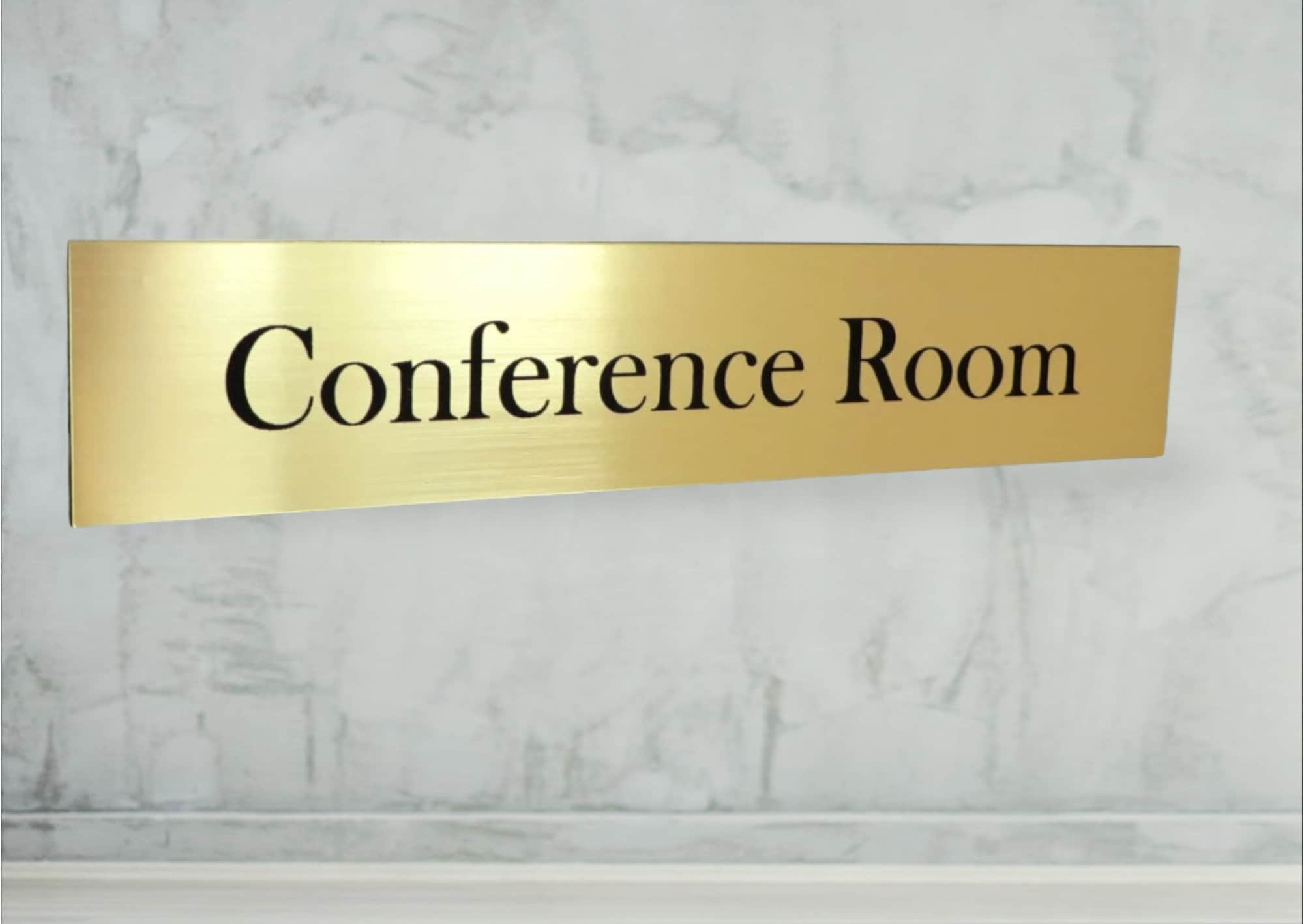 Custom Engraved Wall Name Plate, Customizable Office Door Sign ...