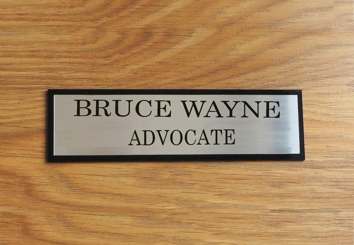 Personalized Acrylic Door Sign for Office Wall Name Plate With ...