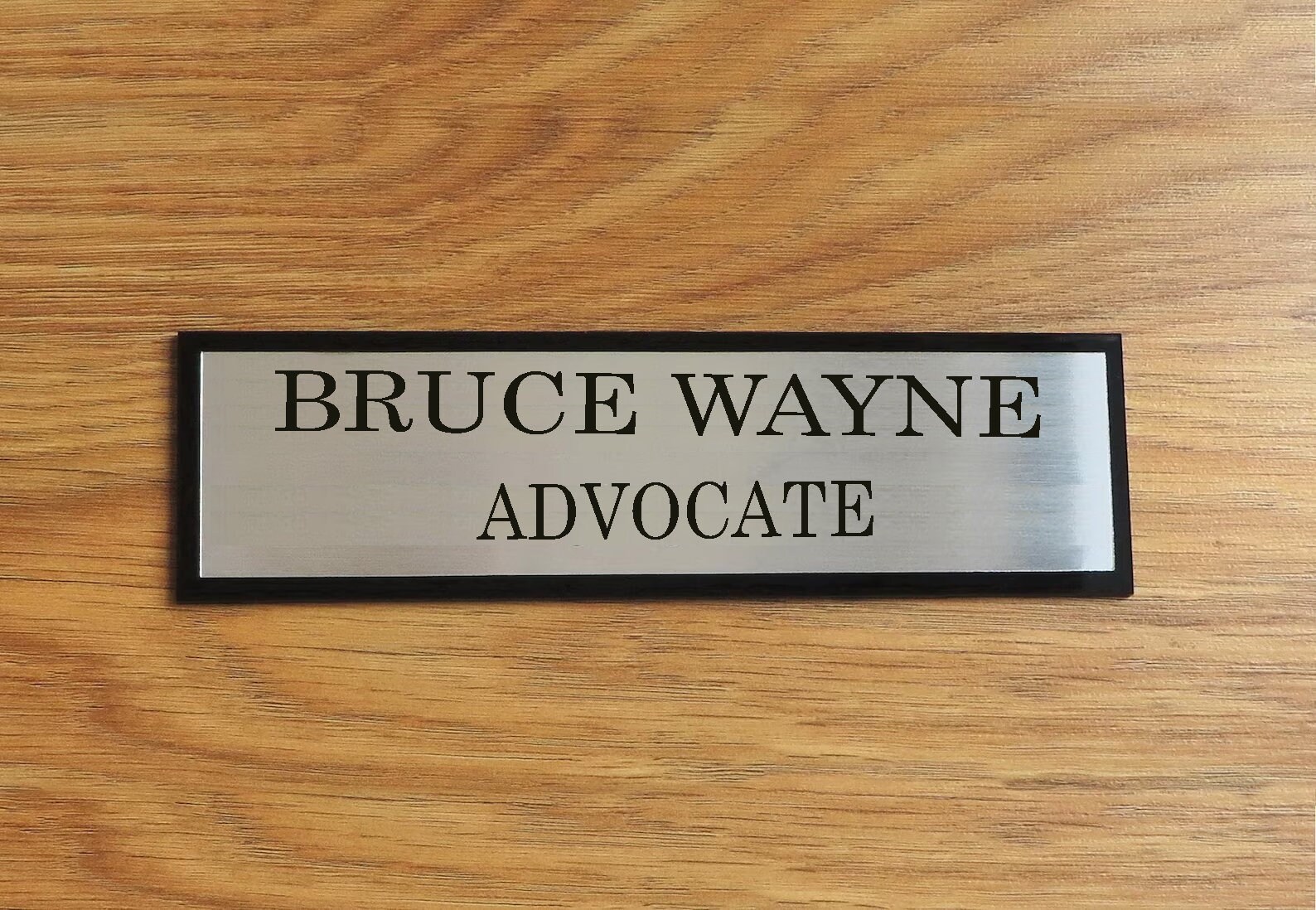 Personalized Acrylic Door Sign for Office | Wall Name Plate With ...