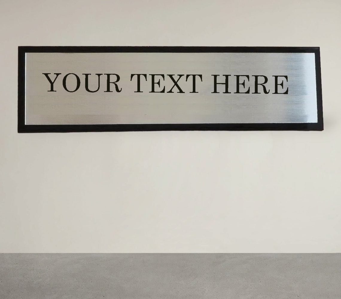 Personalized Acrylic Door Sign for Office Wall Name Plate With ...