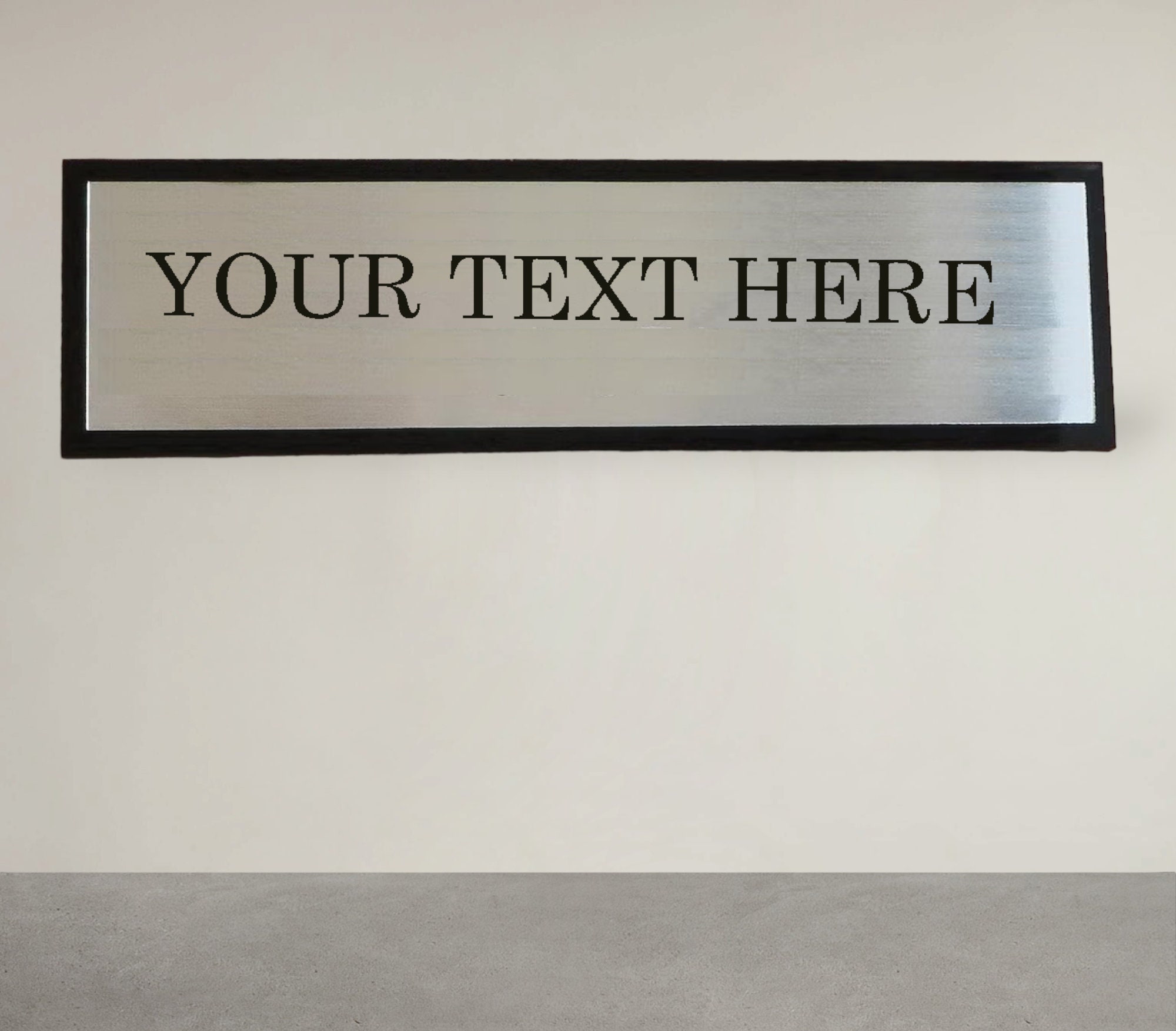 Personalized Acrylic Door Sign for Office | Wall Name Plate With ...