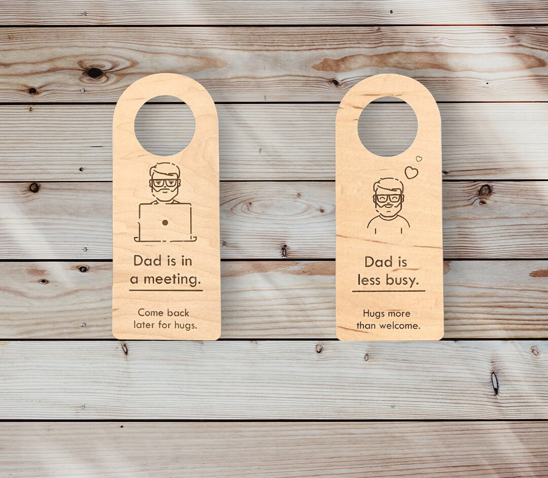 Personalized Door Hanger Custom Doorknob Sign Door Knob Hanger Do Not ...