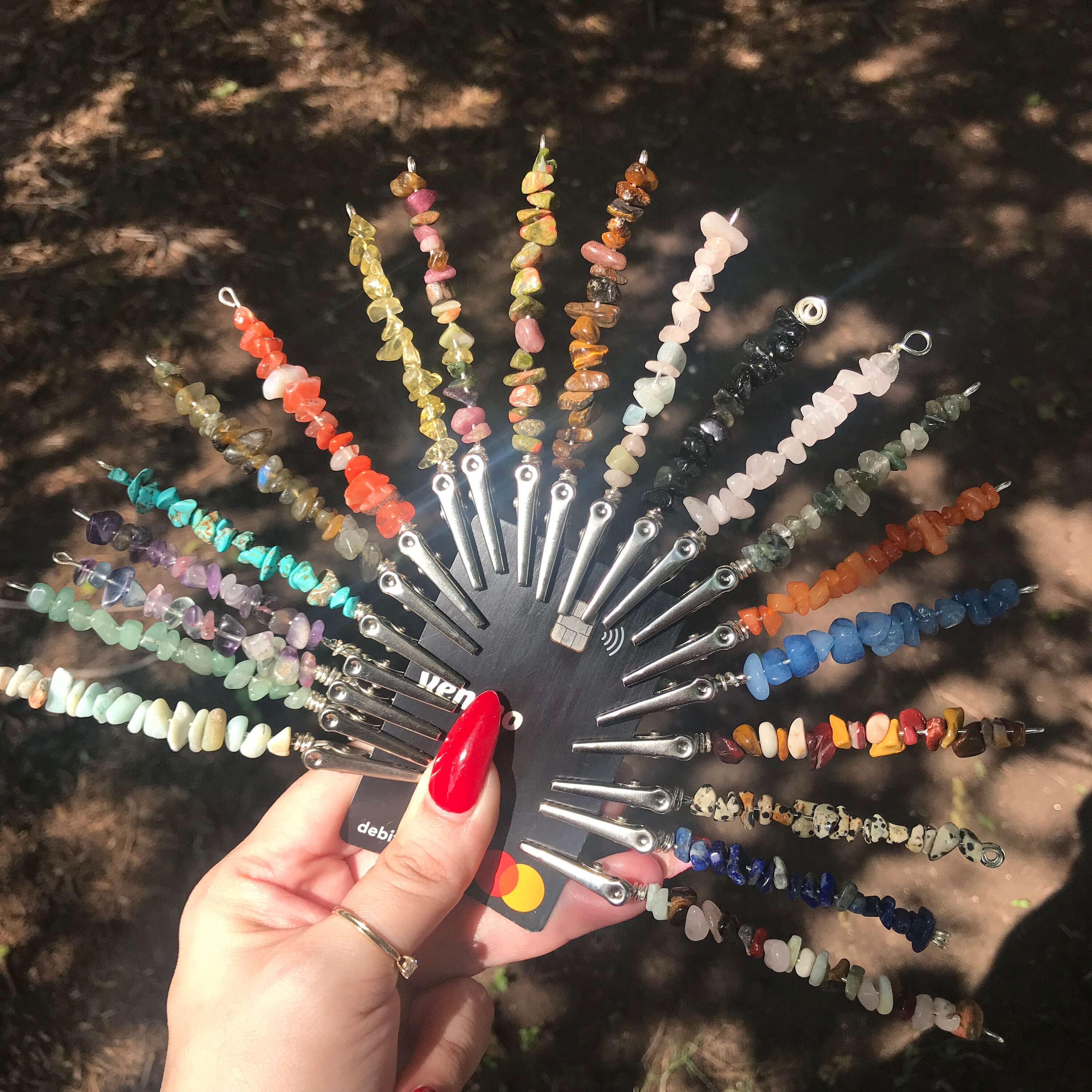 ATM Card Clips | Multi-use Keychain Clip | Debit Card Holder Grabber ...