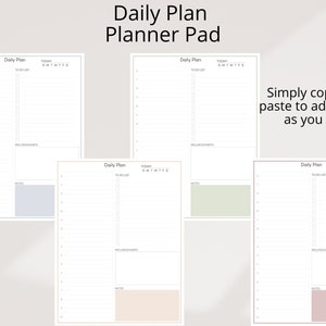 Planner Pad BUNDLE by Allie Marie Digital, iPad Planner,goodnotes ...