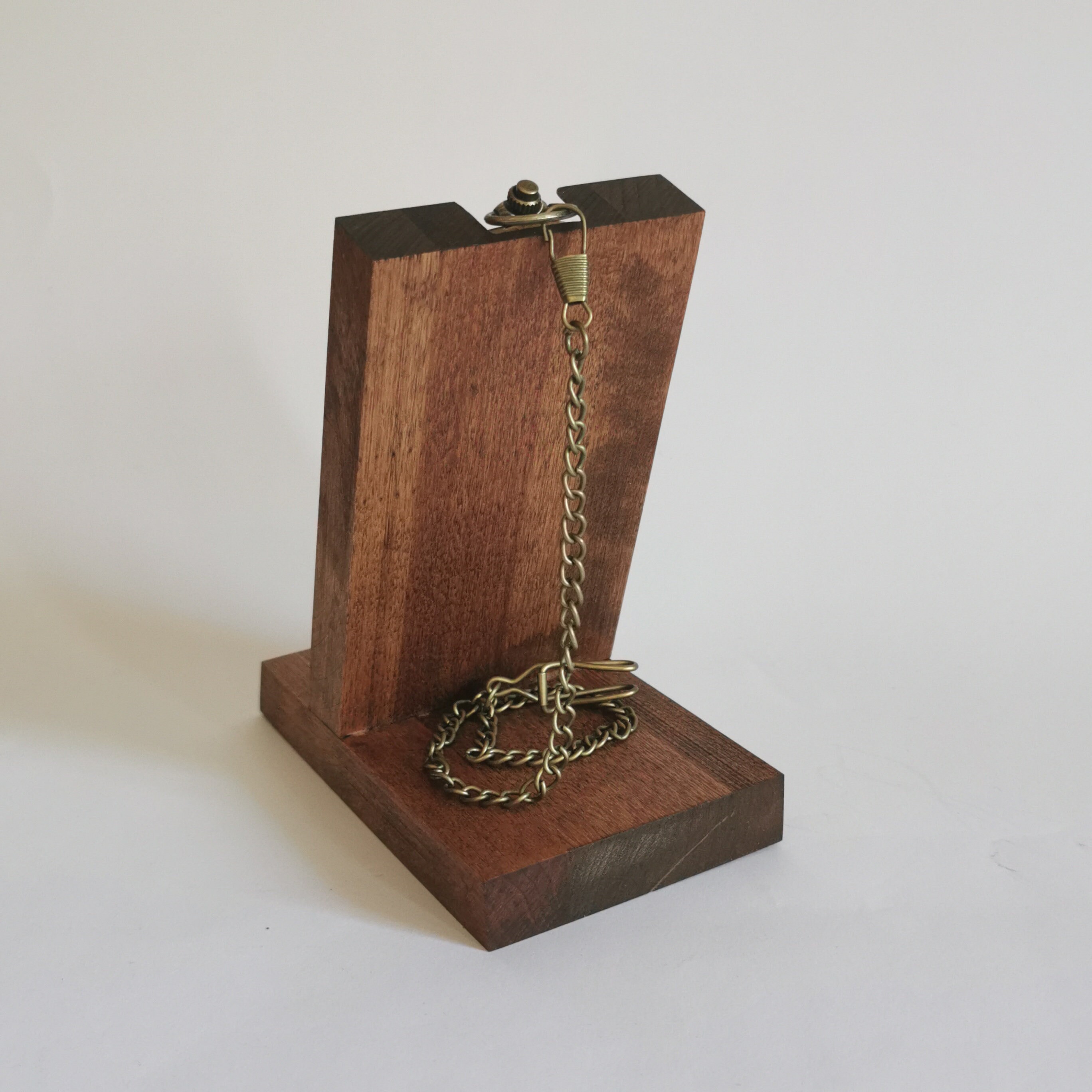 Stand for a Pocket Watch, Decorated With Cork Detail - Etsy