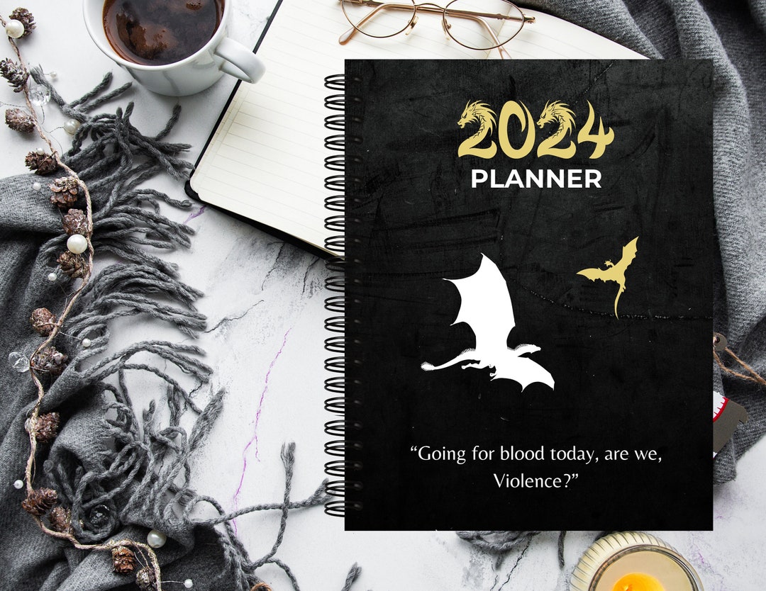 Fourth Wing 2024 Digital Planner - Etsy