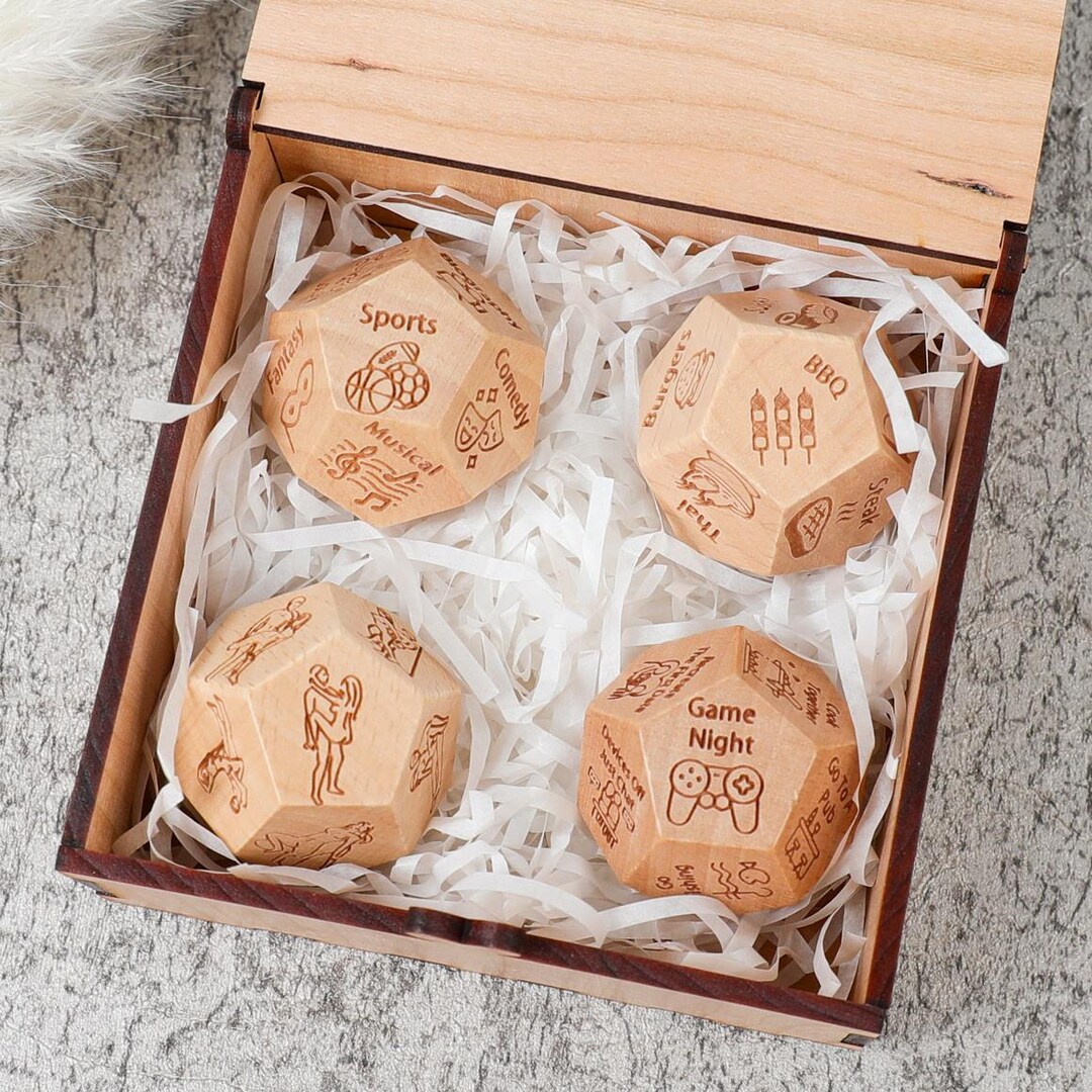 Personalized Date Night Dice,custom Date Dice Game for Couple ...