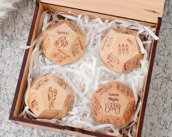 Personalized Date Night Dice,custom Date Dice Game for Couple ...
