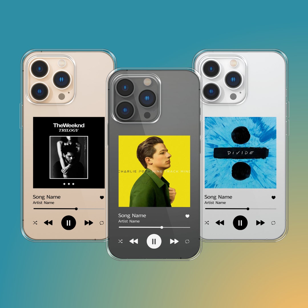 Custom Music Plaque Phone Case Album Cover for iPhone 15 14 13 12 11 ...