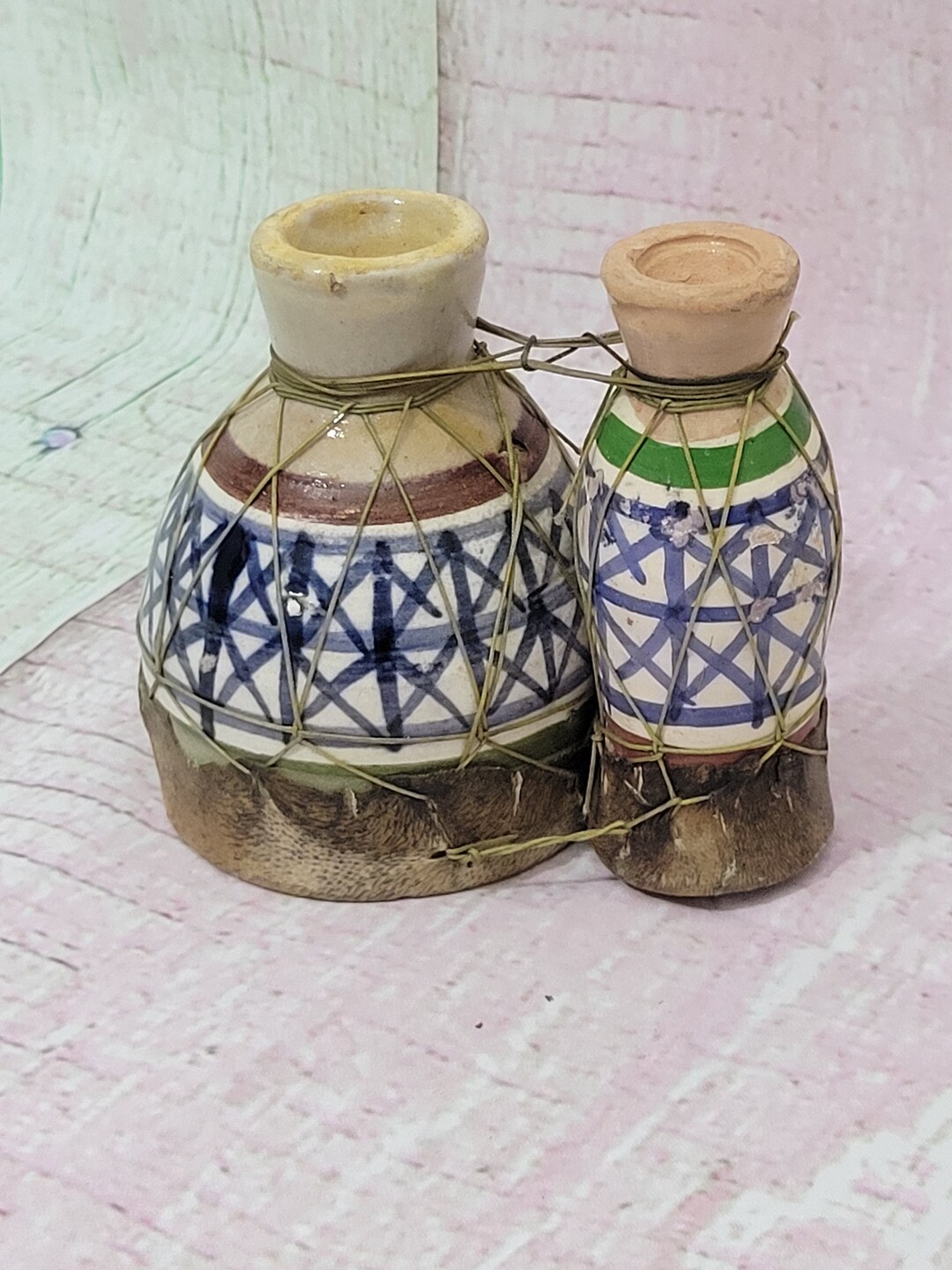 Vintage Moroccan Small Bongo Drums - Etsy