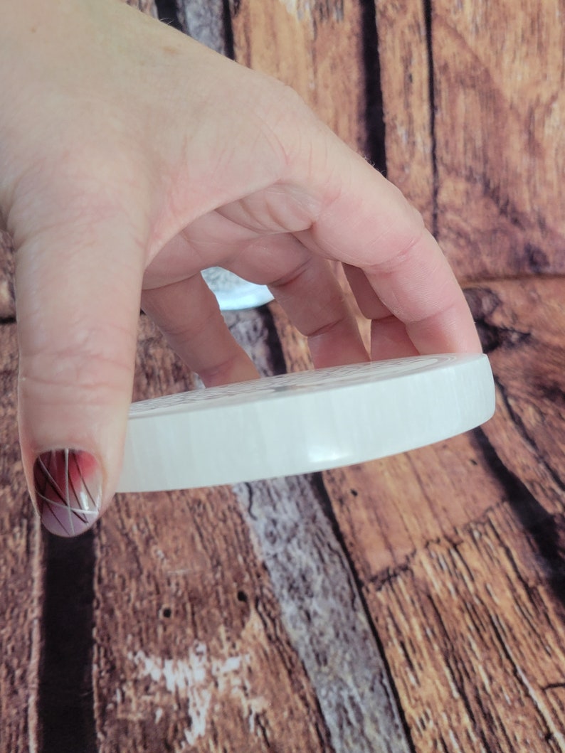 Selenite Tree of Life Coaster - Etsy