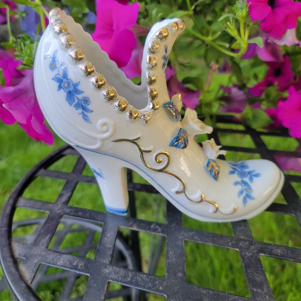 Porcelain Shoe - Etsy